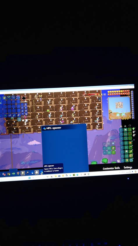 anyone knows why my npc spawner keeps breaking ever since i pressed a blue button that looked