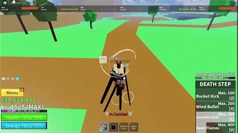 Blox Fruits Pole2nd Form Combos Youtube