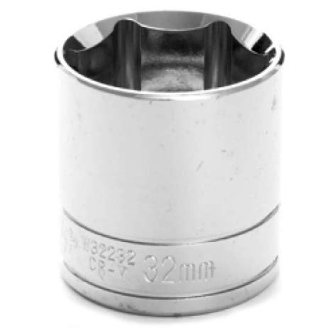 1 2 Dr 6pt Std Socket 32mm