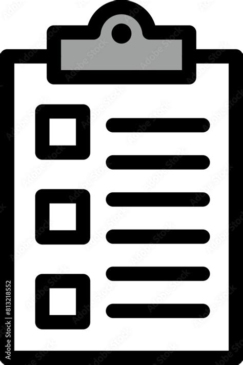 チェックシートのアイコン Stock Vector Adobe Stock