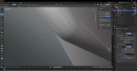 How Can I Bevel These Edges Highlighted With A Bevel Weight It Either Overlaps Or It Is Too