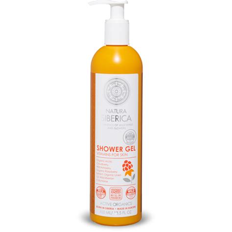 Natura Siberica Vitamins for Skin Shower Gel suihkugeeli 400ml