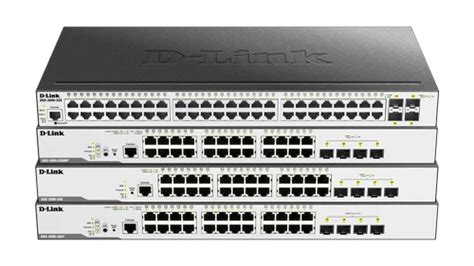 D-LINK DGS-3000-28X 24 10/100/1000Base-T ports + 4 10GBase-X SFP+ ports ...
