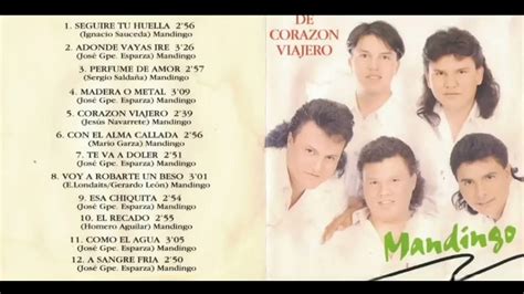 Grupo Mandingo ♡ De Corazón Viajero ♡ Álbum Completo 1994hd60fps