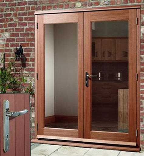 Wood French Patio Doors Patio Ideas