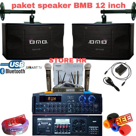 Jual Paket Karaoke Speaker Bmb 12 Inch Original Sound System Jakarta Barat ST0RE HR Tokopedia