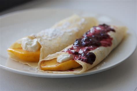 Mrs Harding Cooks Crepes Mixed Berry Compote