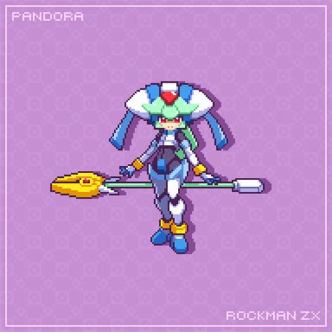 Pandora And Model W Mega Man And 1 More Drawn By Nghtmrsrph Danbooru