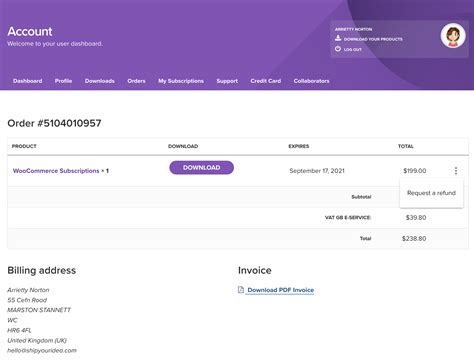 Refund Policy Woocommerce
