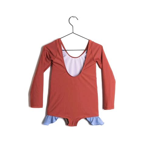 Wolf And Rita Sónia Orange Swimsuit Final Sale Crown Forever