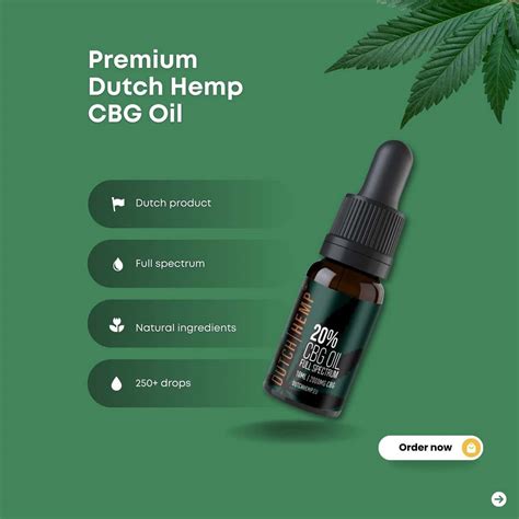 CBG Olie Van De Allerbeste Kwaliteit