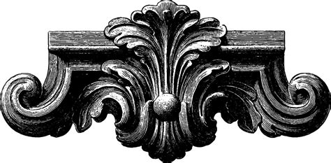 Ornate Baroque Decorative Element With Intricate Scrollwork Design 60418804 Vector Art At Vecteezy