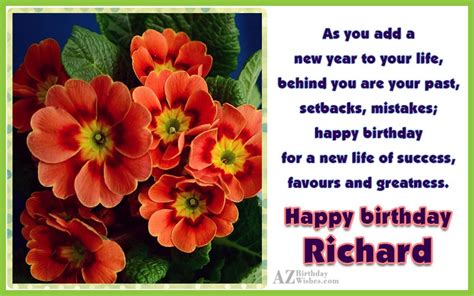 Happy Birthday Richard