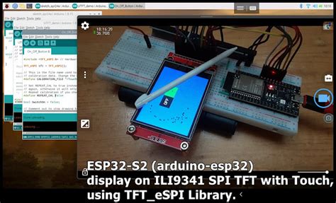 Embedded Things Esp S Arduino Esp Display On Ili Spi Tft