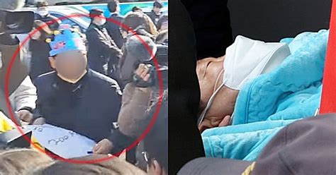 속보 이재명 급습한 피의자는 충남 거주 60대 남성“살인미수 혐의 적용” 위키트리