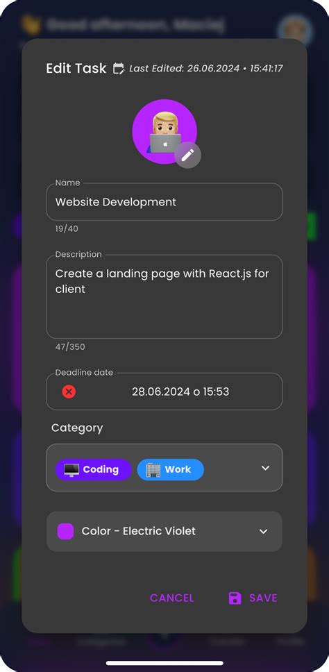 github maciekt07 todoapp 📝 react js todo app with many features including sharing tasks via