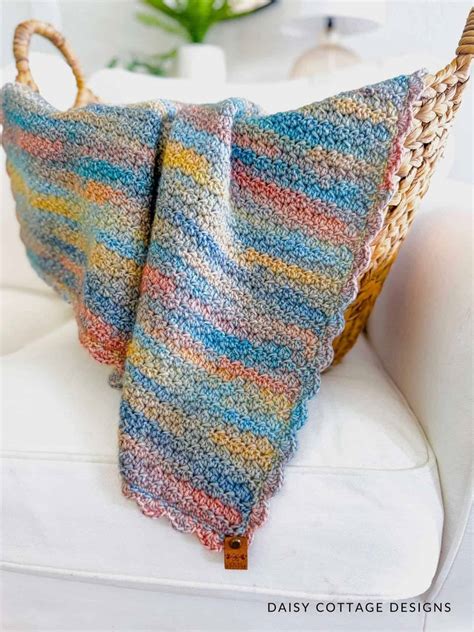 QUICK Chunky Blanket Crochet Pattern Beginner Friendly