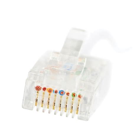LAN Internet Ethernet Network Rj45 Jack Isolated Stock Image Image Of Connection Abstract