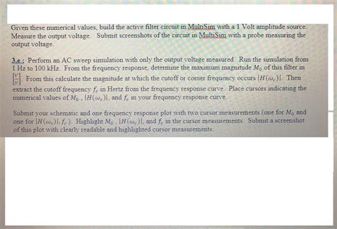 Solved Problem 2 In This Problem You Will Analyze A Second