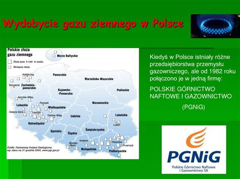 PPT GAZ ZIEMNY BŁĘKITNA ENERGIA PowerPoint Presentation free