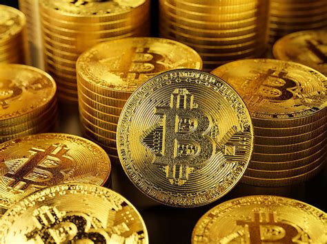 Realistic Bitcoin Gold Coin 3d Model Cgtrader