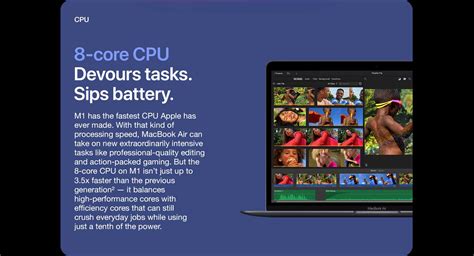 Buy Apple MacBook Air Apple M Chip GB GB SSD MacOS Big Sur Retina MGN HNA Space Grey