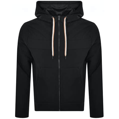 Boss C Seeger 300 Full Zip Hoodie Black Mainline Menswear