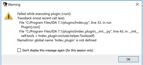 Faild To Execute Plugin In Ida 71 · Issue 2 · Ax330dhrdev · Github