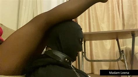 Using My Slave To Rest My Legs Madam Leena