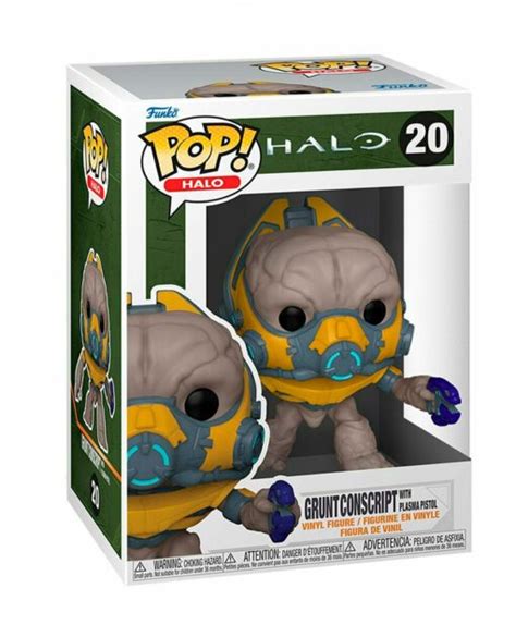 Figura Pop Halo Infinite Grunt With Weapon Gameplanet