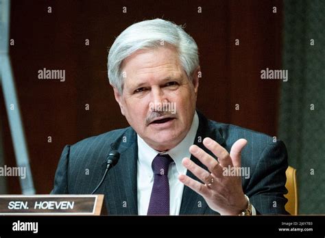 U S Senator John Hoeven R Nd Speaks At A Hearing Of The Senate