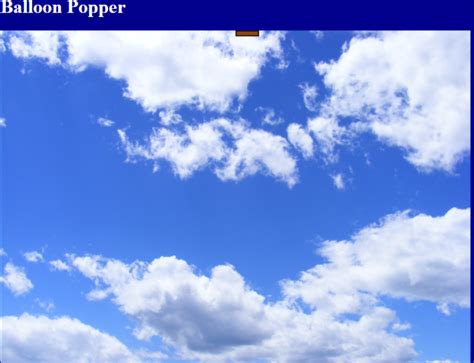 Balloon Popper Game Using Htmlandcss In Vanillajs With Source Code Sourcecodester