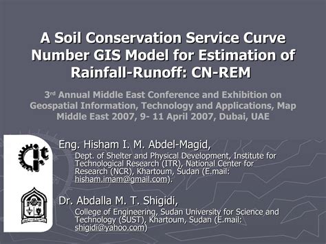 A Soil Conservation Service Curve Number GIS Model For Estimati