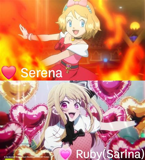 Whos Your Fav Waifu Serena Vs Ruby 1 By Kaijugodzillath2022 On Deviantart
