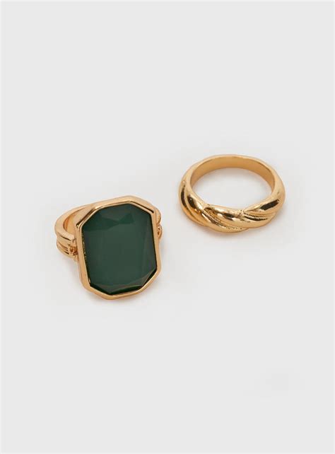 Luciana Ring Pack Gold Princess Polly Au