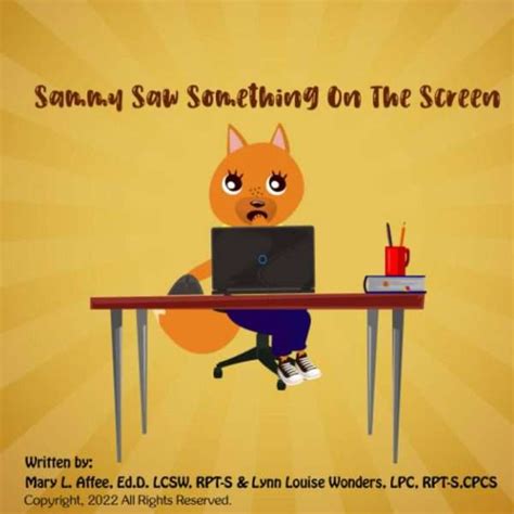 Sammy Saw Something On The Screen Self Esteem Shop