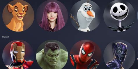 What Icons Avatars Does Disney Have Whats On Disney Plus