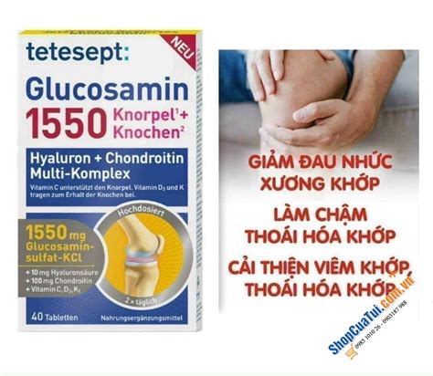 Vn Thuốc Bổ Xương Khớp Giảm đau Nhức Glucosamin 1550
