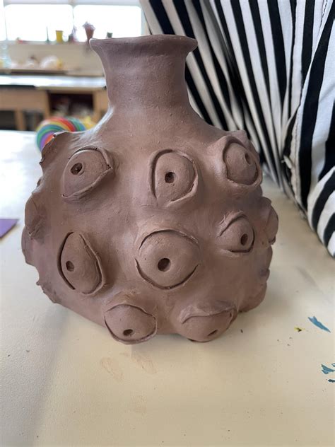 A Jug I Made As An Art Class Assignment That Is My First Pottery