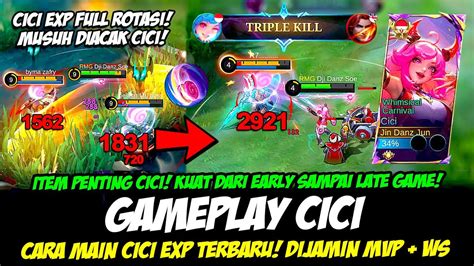 CARA MAIN CICI LEVEL CEPAT ROTASI CICI EXP LANE BUILD CICI TERSAKIT