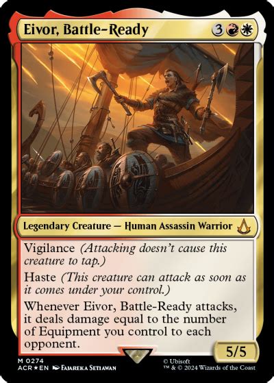 Assassins Creed Starter Kit Visual Spoiler Mtg Spoiler