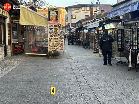 Prve Fotografije S Mjesta Pucnjave Na Baščaršiji Ranjen Admir Lekić Policija Traga Za Nedimom