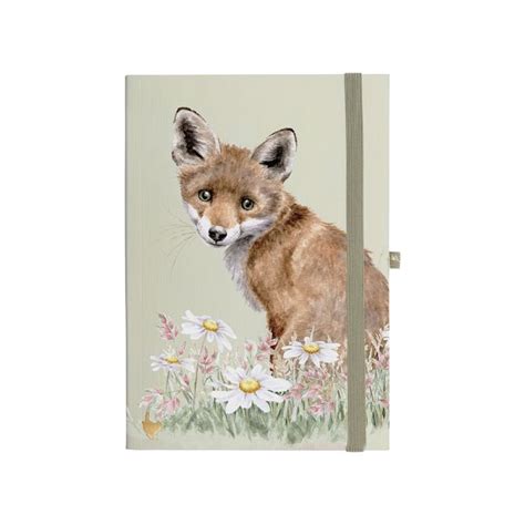 The Waiting Game Fox Signature Stationery Notebook