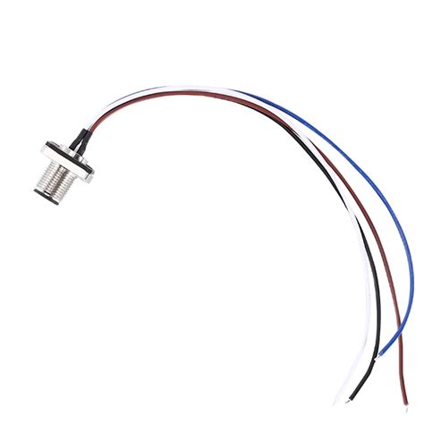 M12 3 Pin Square Socket China Supplier M12 4 Pin Square Socket China