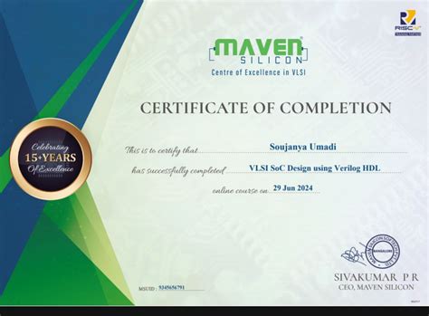 Vlsidesign Veriloghdl Mavensilicon Digitaldesign Soujanya Umadi