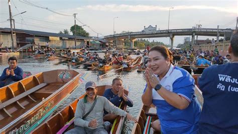 การเมือง ‘แม่ทัพ พปชร ลงเรืออ้อนขอคะแนนเสียงชาวเรือ วางเป้า‘สมุทรสาครยกจังหวัด