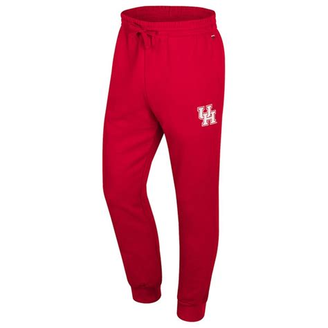 Colosseum Mens Houston Cougars Charlie Joggers Xxl Red 1 Pair