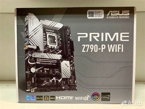 Asus Prime Z790 P Wi Fi Ddr5 купить в Москве Электроника Авито