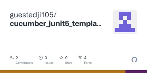 Github Guestedji105cucumberjunit5template