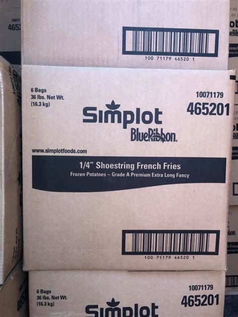Simplot French Fries Supplier In The Philippines Las Piñas